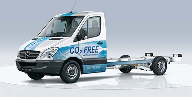 Mercedes Unveils Sprinter E-CELL Prototype in Hanover